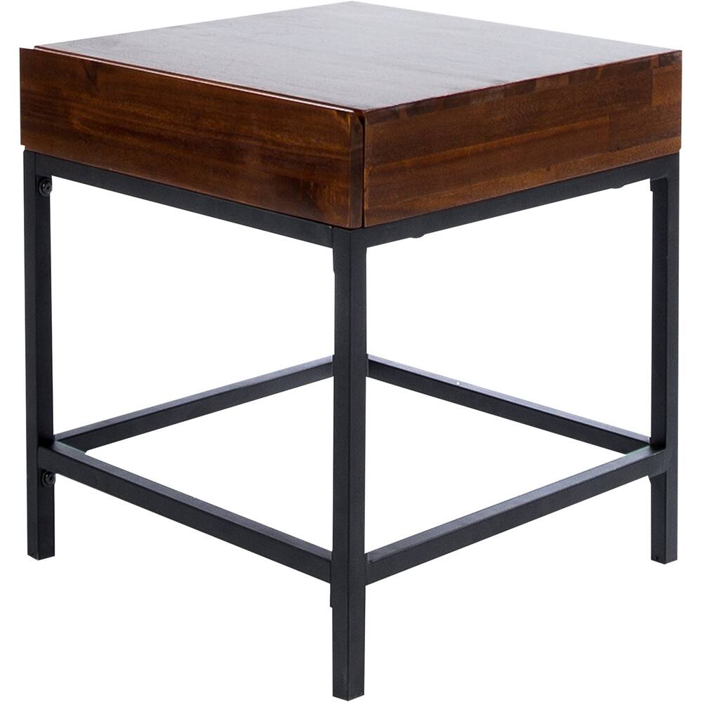 Best Buy: Noble House Delavan Accent Table Dark Oak 302159