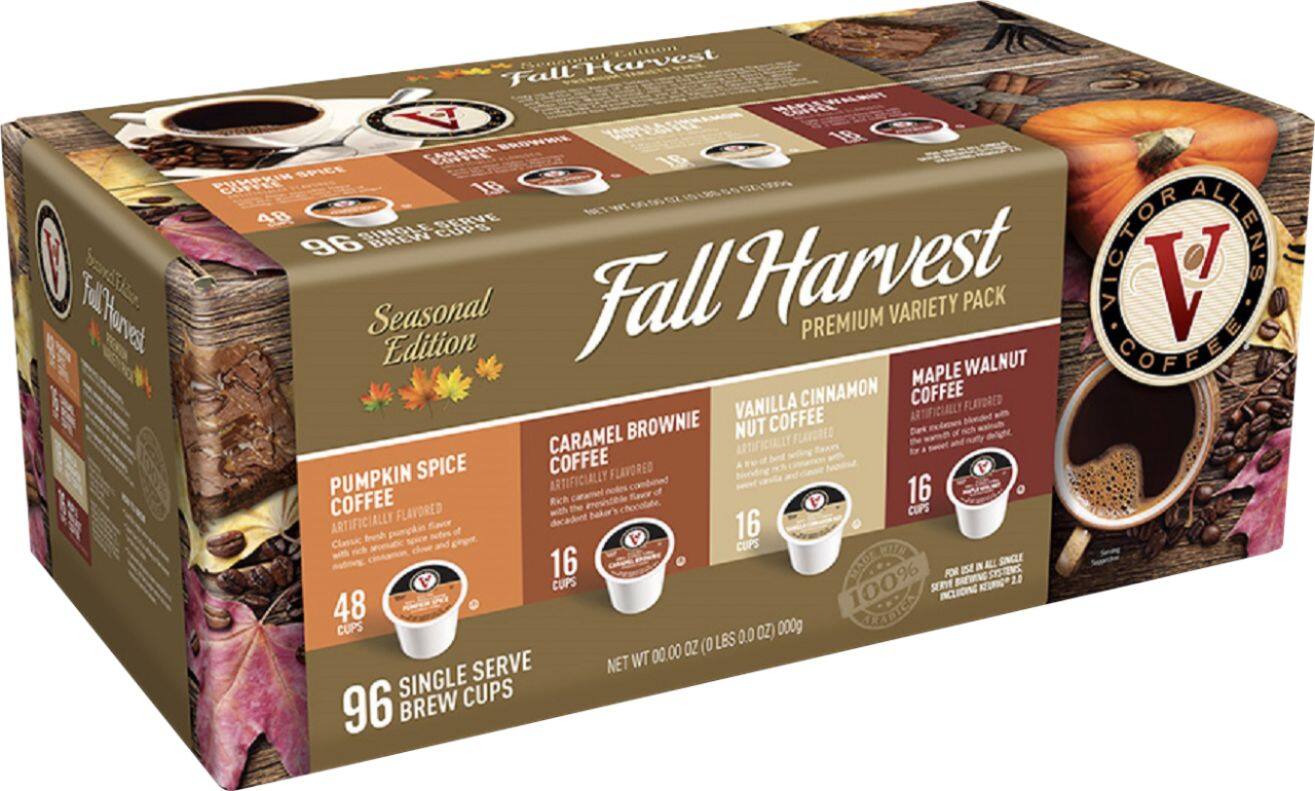 Best Buy: Victor Allen's Seasonal Edition Fall Harvest Premium Variety Pack Coffee Pods (96-Pack ...
