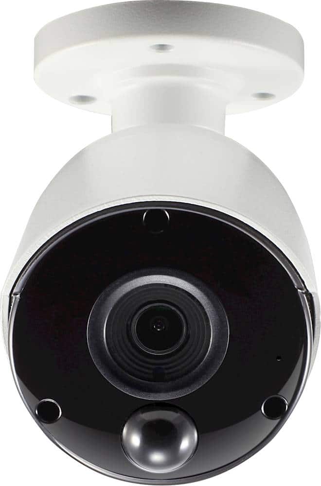 Best Buy: Swann Indoor/Outdoor 4K Wired Surveillance Camera White SWNHD ...