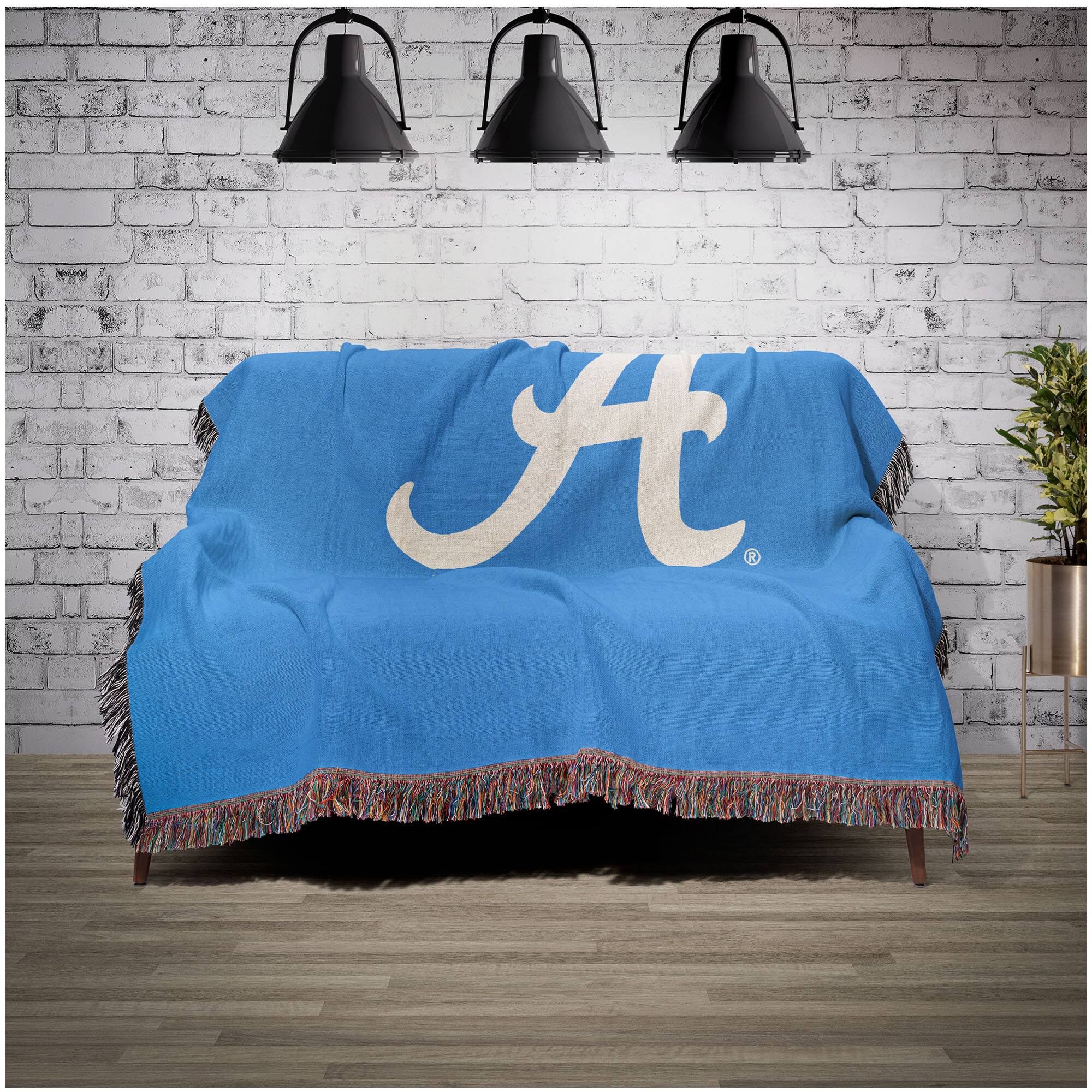 Chad & Jake Alabama Crimson Tide Woven Blanket Blue 200797863 - Best Buy