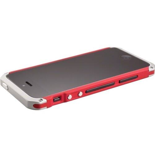 Best Buy: Element Case Solace iPhone 5/5S Case Italian Red, Silver API5 ...