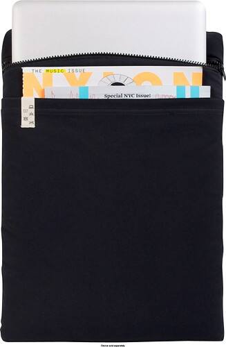 Best Buy: Computer Apparel V-Neck Laptop Sleeve Black CA-VN13-BK