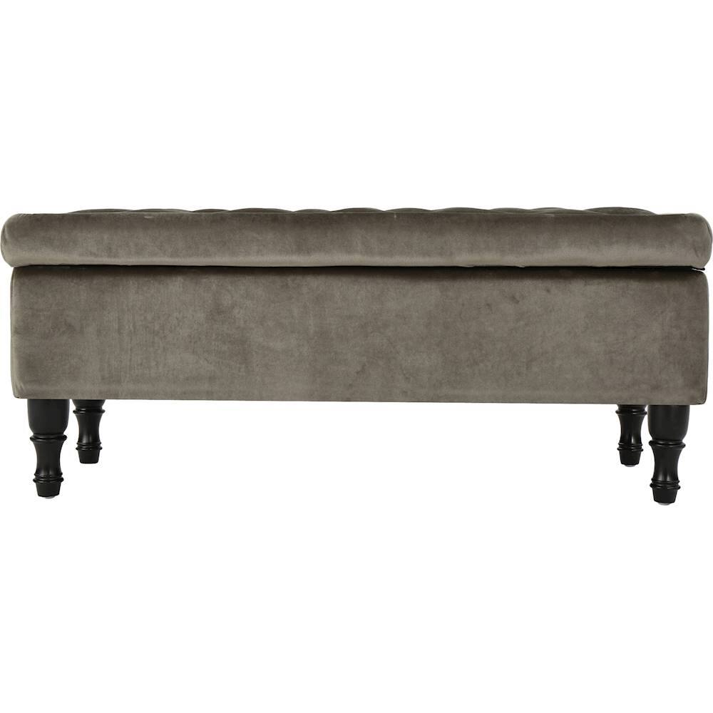 Customer Reviews: Noble House Calhoun Storage Ottoman Gray 300698 ...
