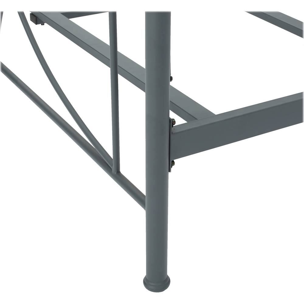 Best Buy: Noble House Grayson Queen Bed Matte Dark Gray 303219