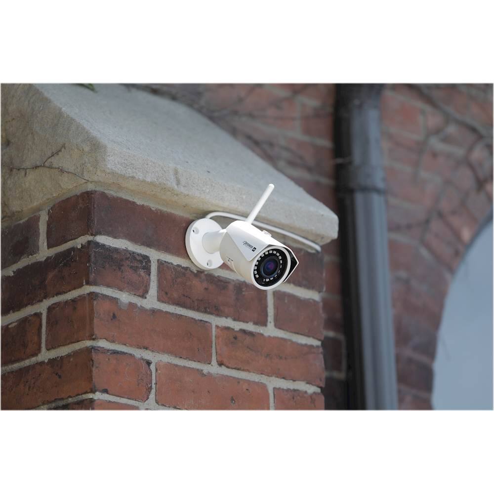 Best Buy: Defender 2K Outdoor 4MP Wi-Fi Wireless Security Camera White ...