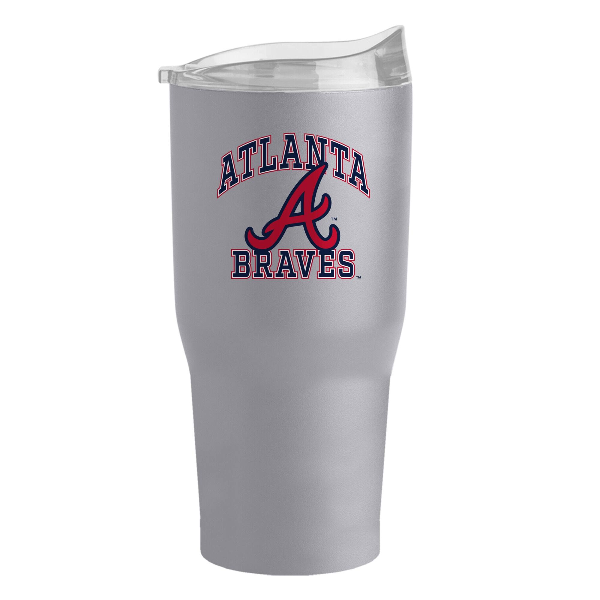 Logo Brands Atlanta Braves 30oz. Stone Powder Coat Tumbler Multicolor ...
