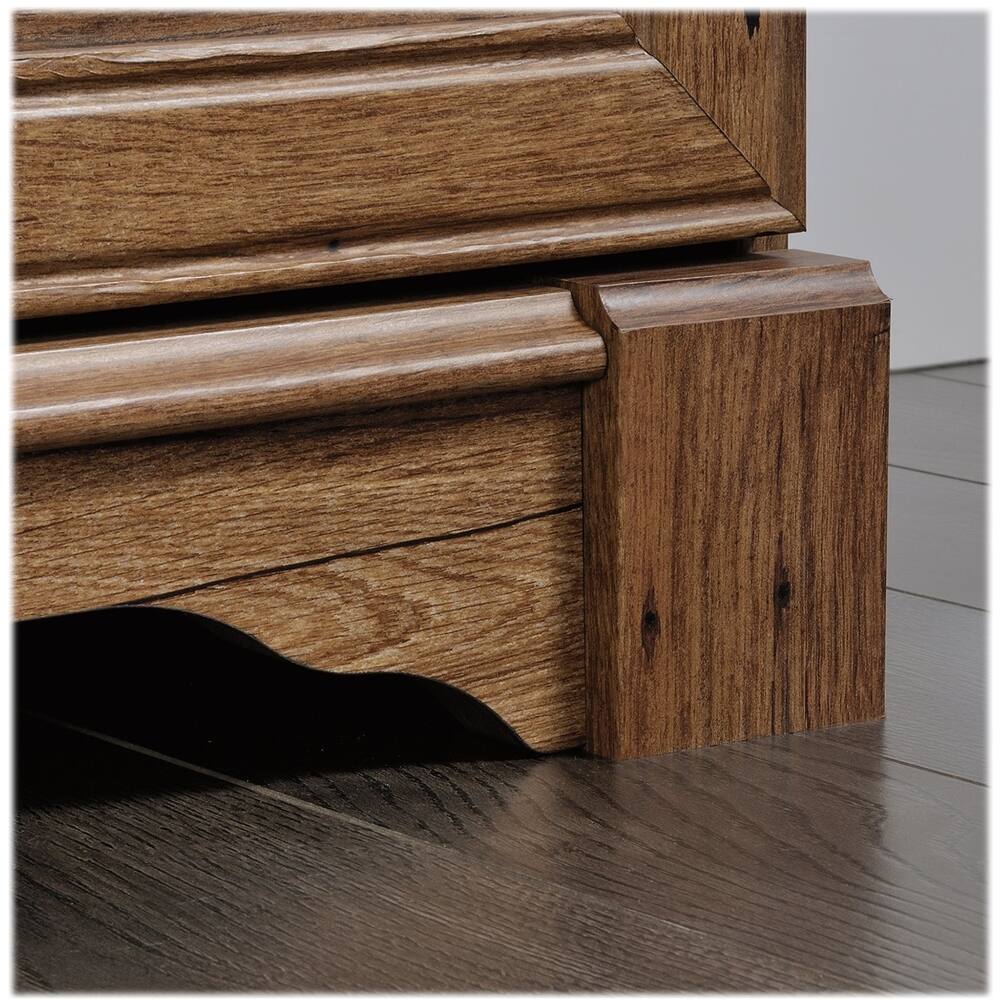 Best Buy: Sauder Palladia Collection 4-Drawer Dresser Vintage Oak 420612