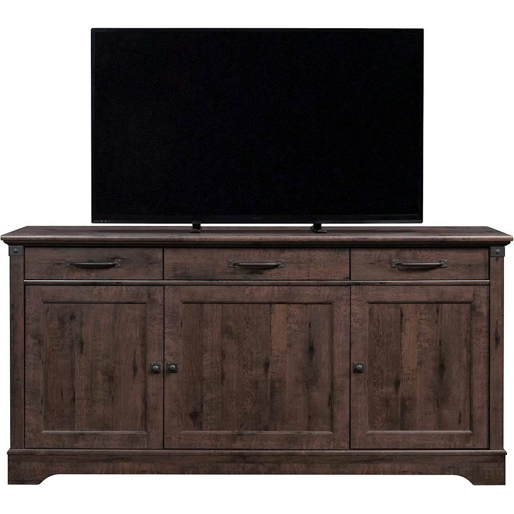 Best Buy: Sauder Carson Forge TV Stand for Most Flat-Panel TVs Up to 70 ...