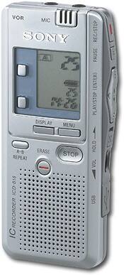 Best Buy: Sony Digital Voice Recorder ICD-B16
