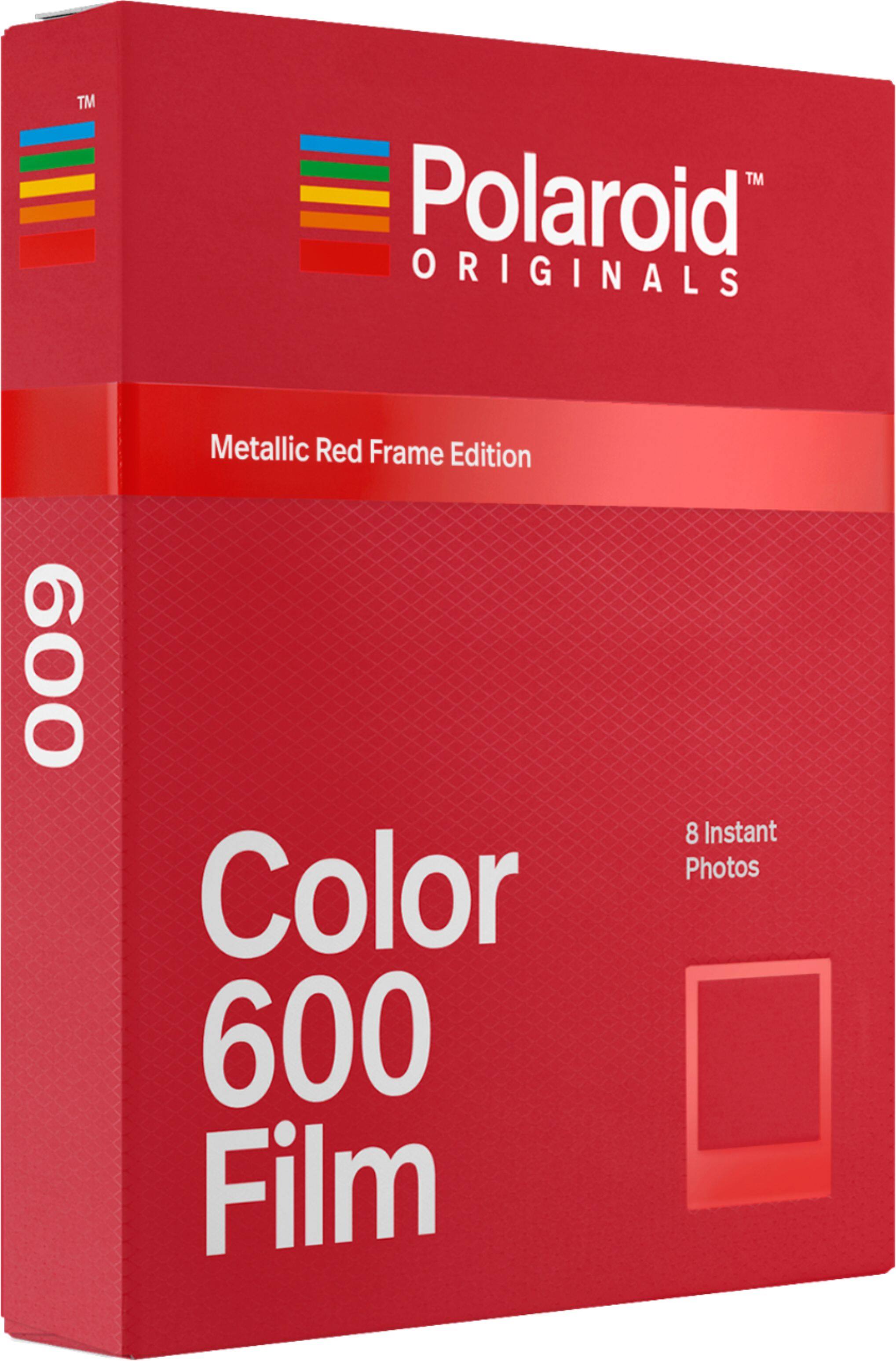 Polaroid Color 600 Film Metallic Red Frame 4858 - Best Buy
