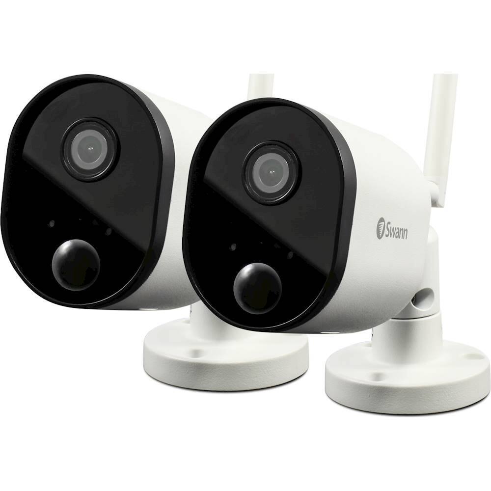 Best Buy: Swann Indoor/Outdoor 1080p Wi-Fi Wireless Security Camera (2 ...