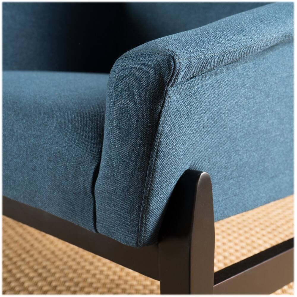 Best Buy: Noble House Windsor Club Chair Navy Blue 300667