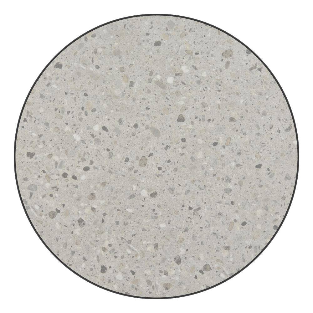 Hivvago Bite Bistro Table Gray & Black 110403 - Best Buy