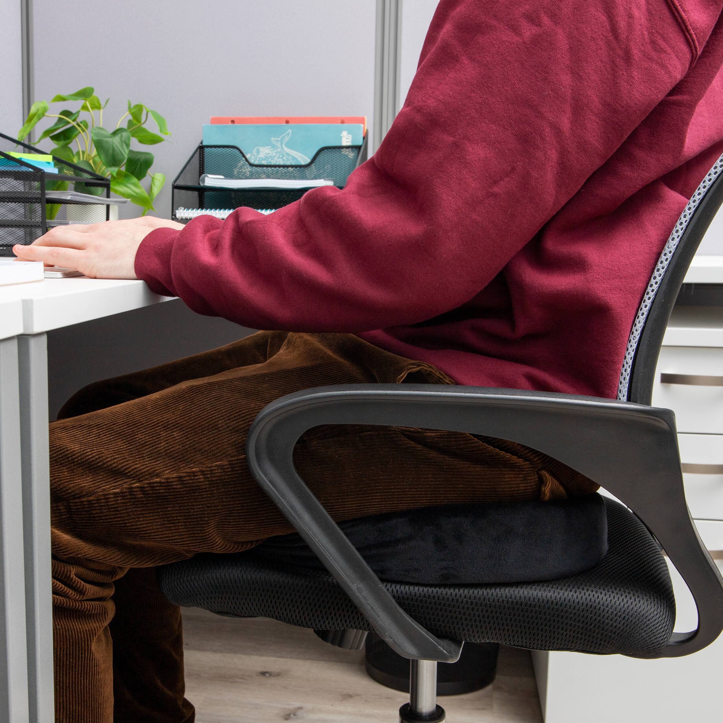 Customer Reviews: Mind Reader Office Chair Cushion, Ergonomic ...