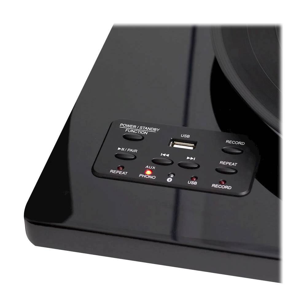 Best Buy: Studebaker Bluetooth Stereo Audio System High Gloss Black SB6088