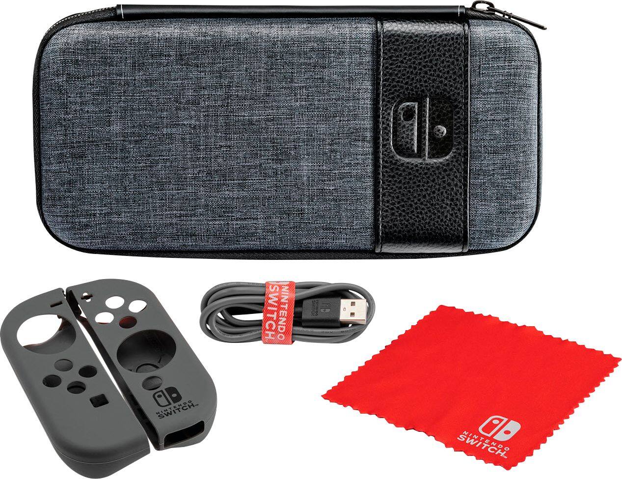 Customer Reviews: PDP Starter Kit for Nintendo Switch Gray 500-115 ...
