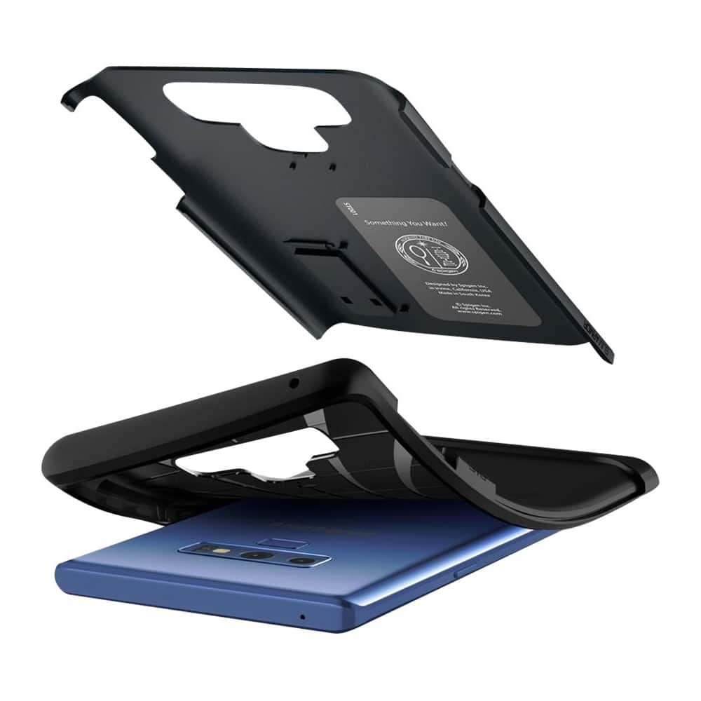 Best Buy: Spigen Slim Armor Case for Samsung Galaxy Note9 Metal Slate ...