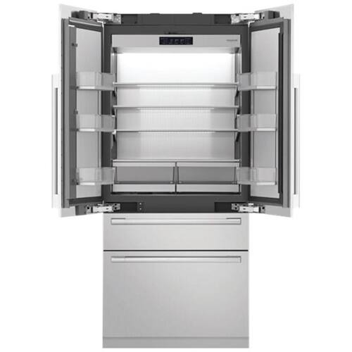 Best Buy: Signature Kitchen Suite 19.3 Cu. Ft. 4-Door French Door Built ...