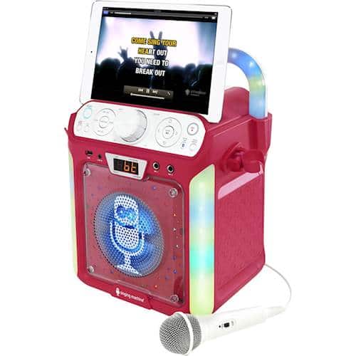 Best Buy: Singing Machine Groove Cube CD+G Bluetooth Karaoke System ...