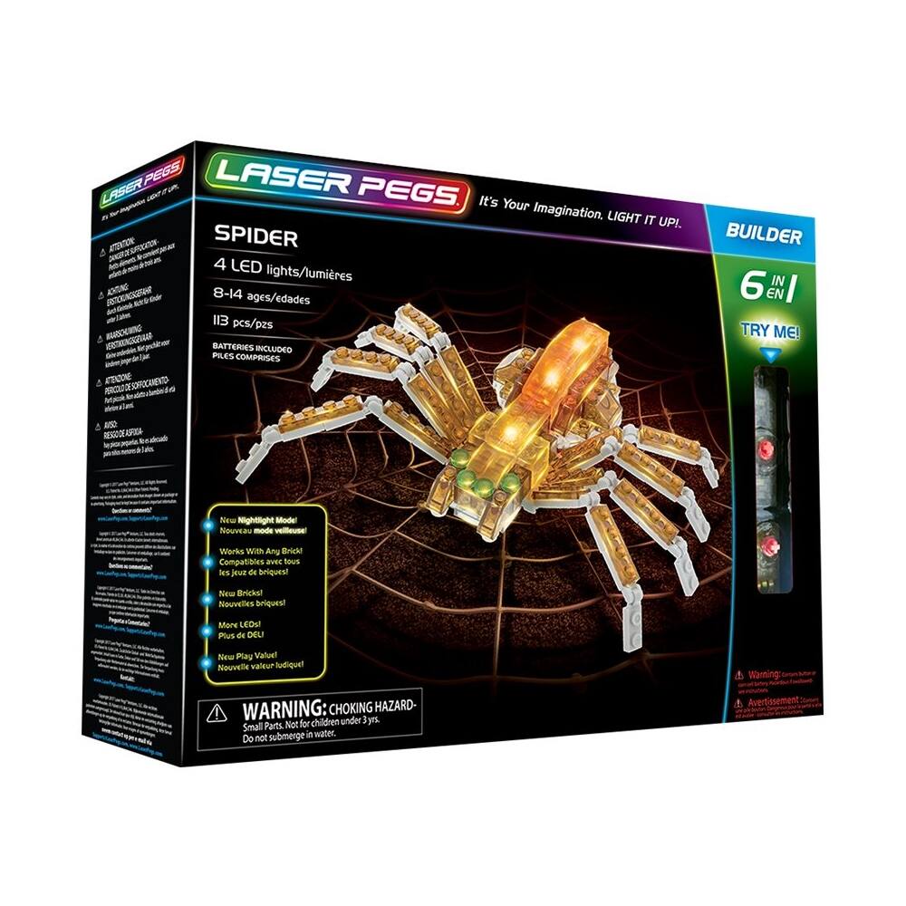 Customer Reviews: Laser Pegs Builder Spider 6-in-1 61015 - Best Buy