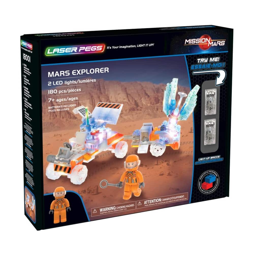 Best Buy: Laser Pegs Mission Mars Mars Explorer 18001