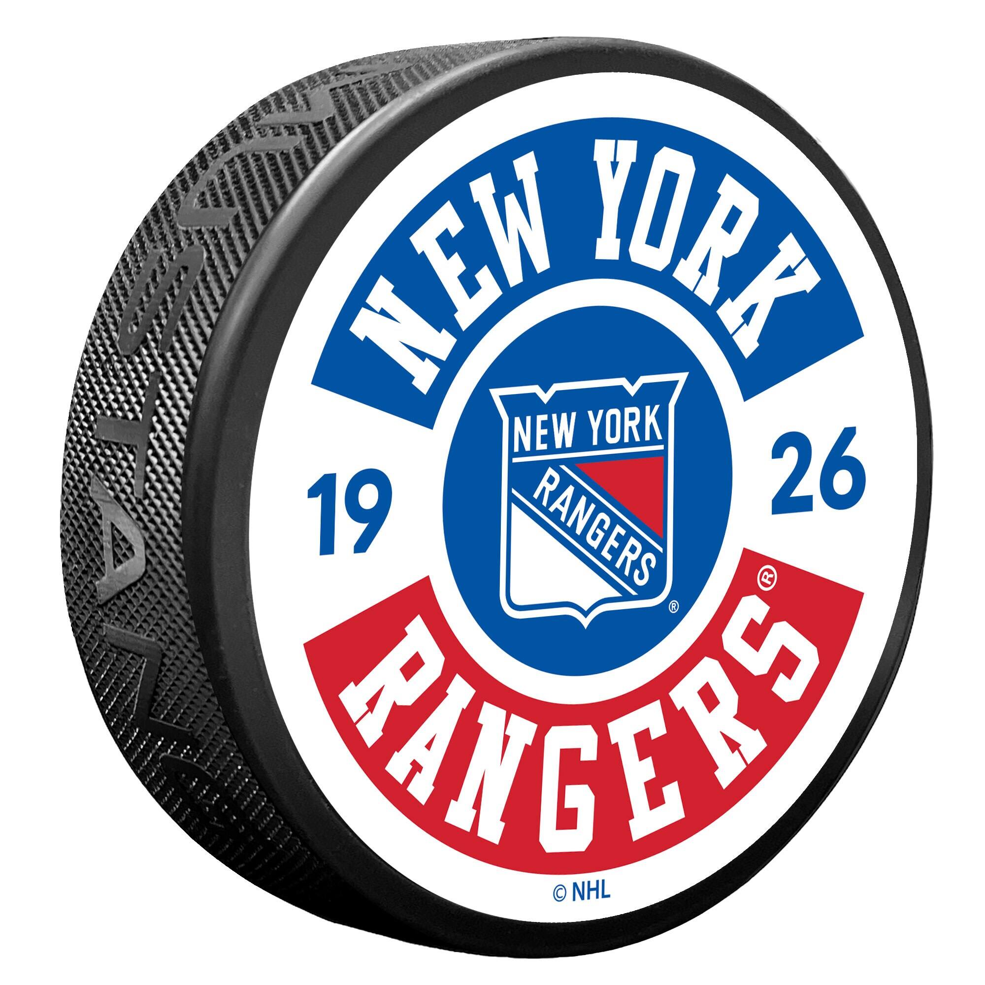 Mustang Drinkware New York Rangers Cog Hockey Puck Multicolor 203025405 ...