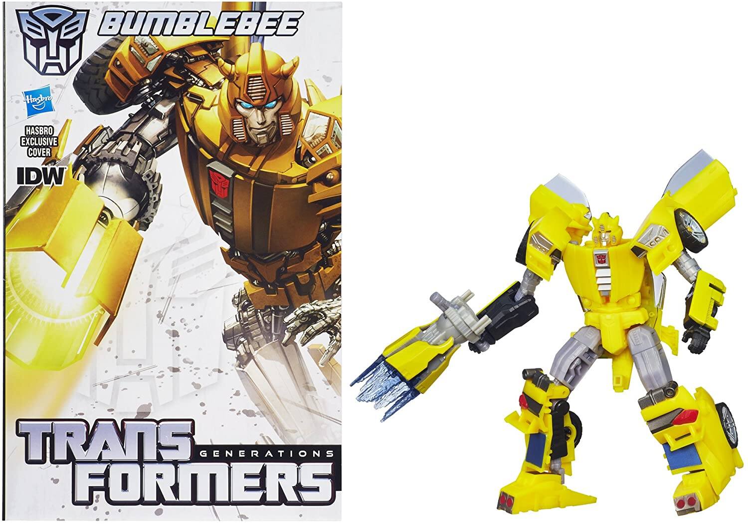 Deluxe Class Bumblebee IDW Version | Transformers Generations Thrilling ...