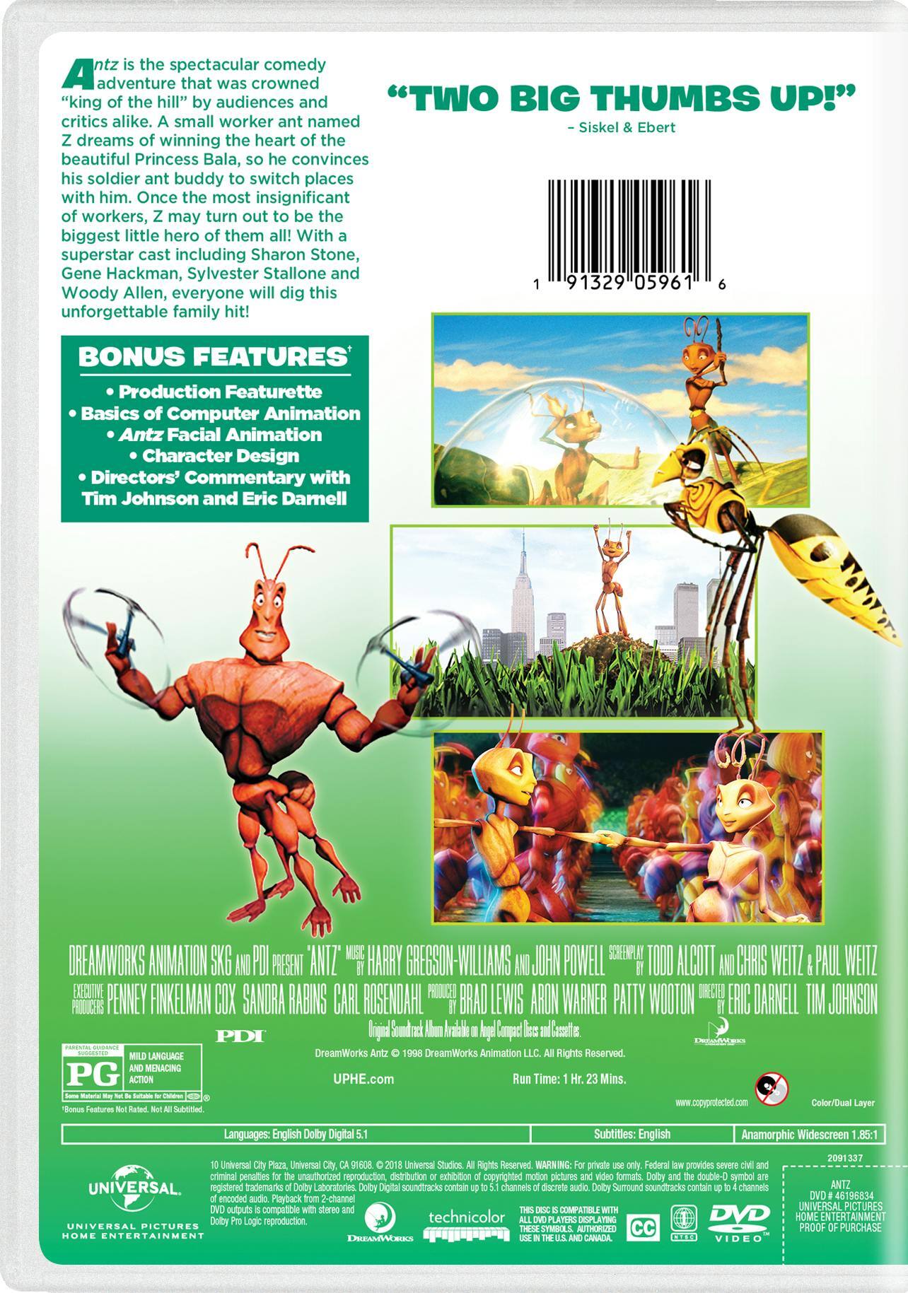 Antz (1998) (New Artwork) [DVD] [Standard] - Best Buy