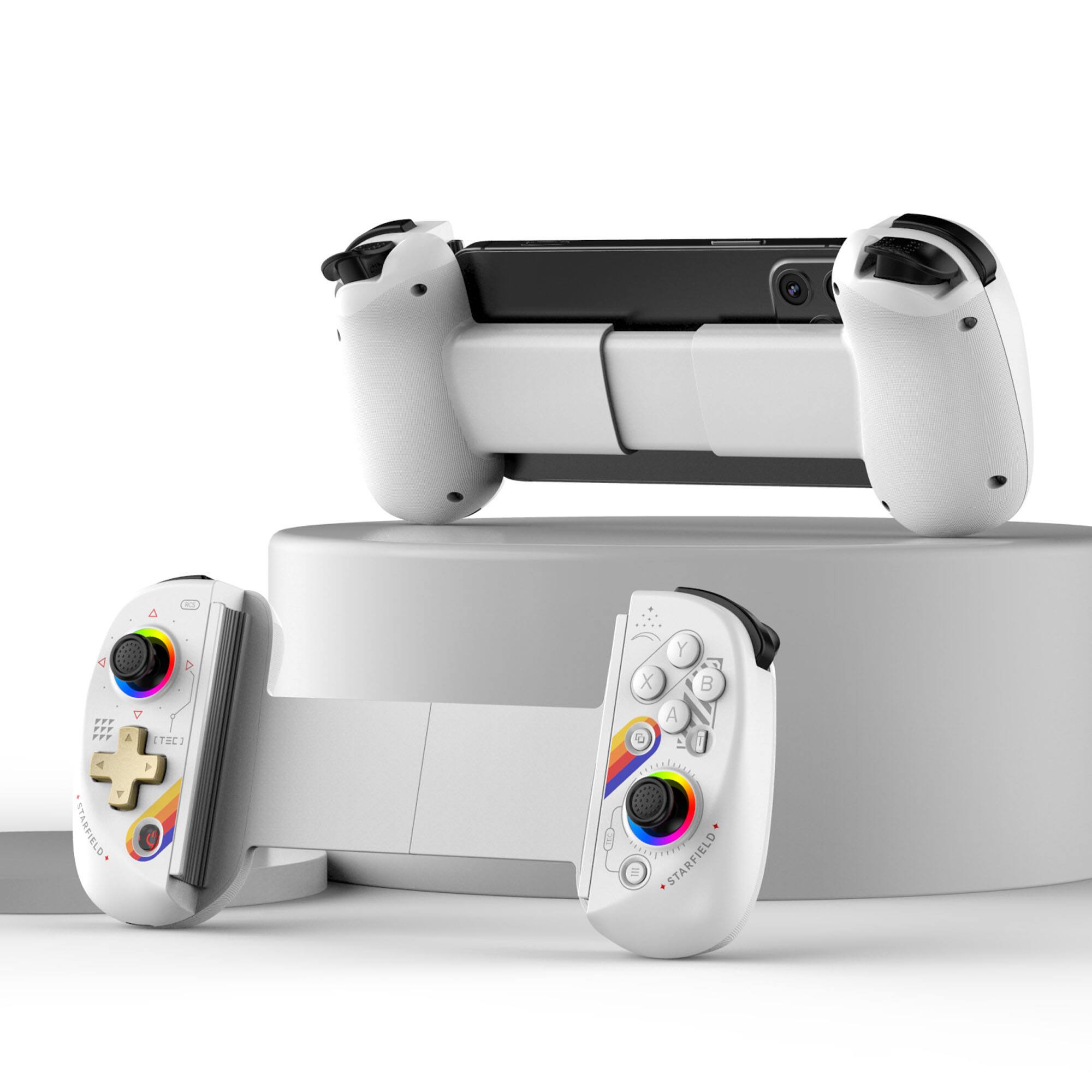 YONWAY Wireless Telescopic Game Controller, Stretching Joystick with ...