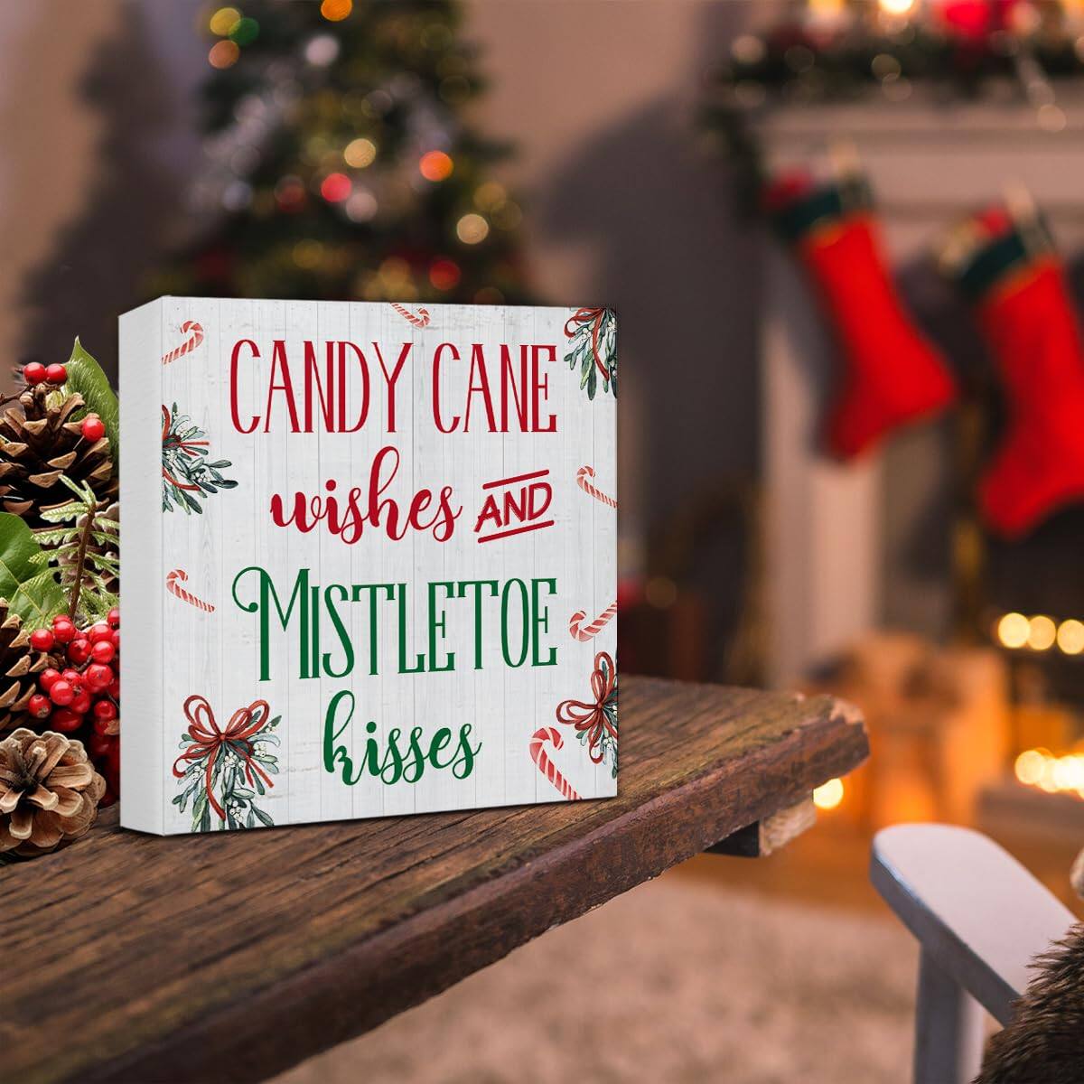 Paradigms Interiors Funny Christmas Decor Indoor Decorations Cane ...