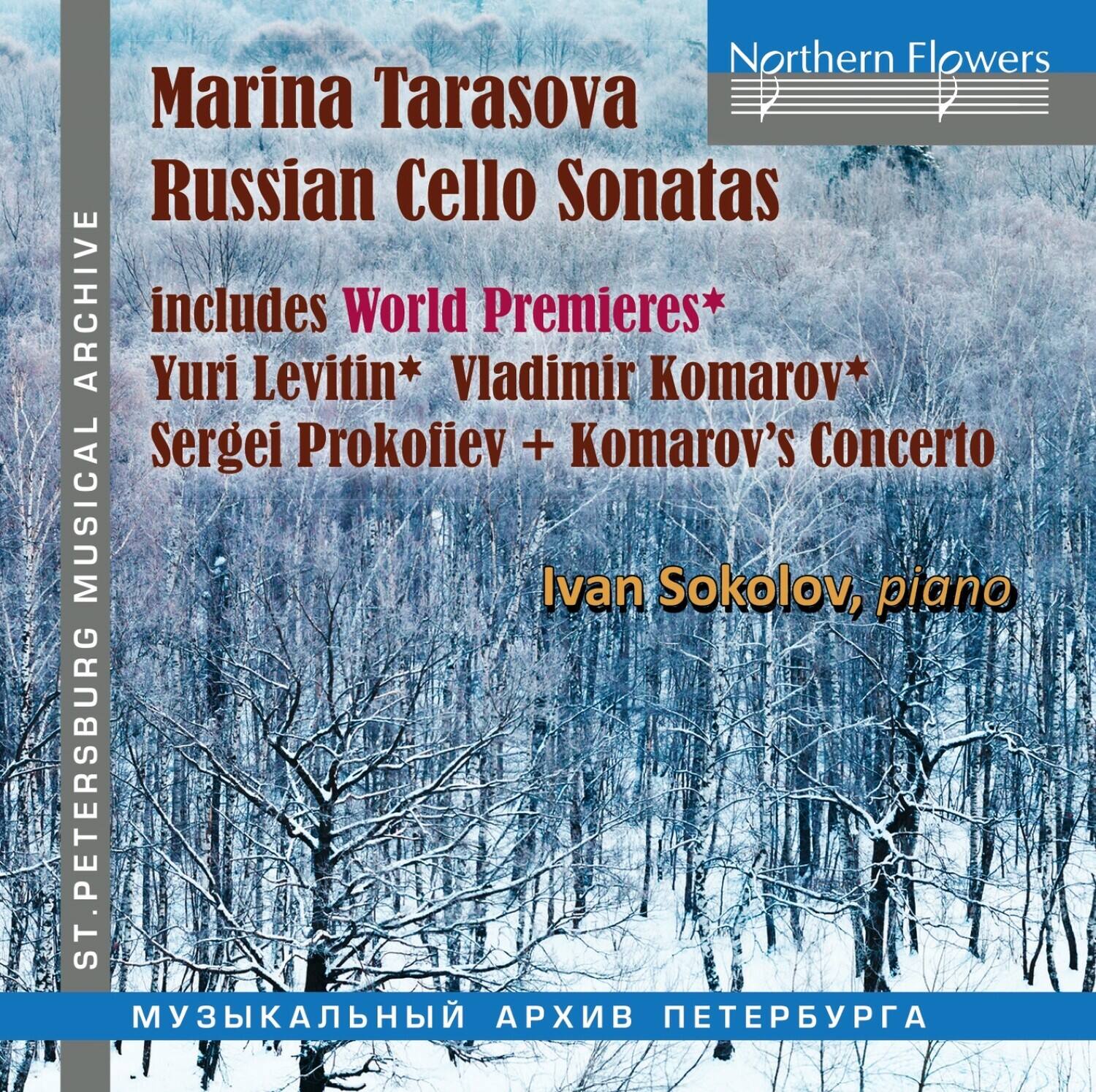 Marina Tarasova Russian Celloo Sonatas; Prokofiev, Levitin,Komarov COMPACT DISCS [CD] - Best Buy