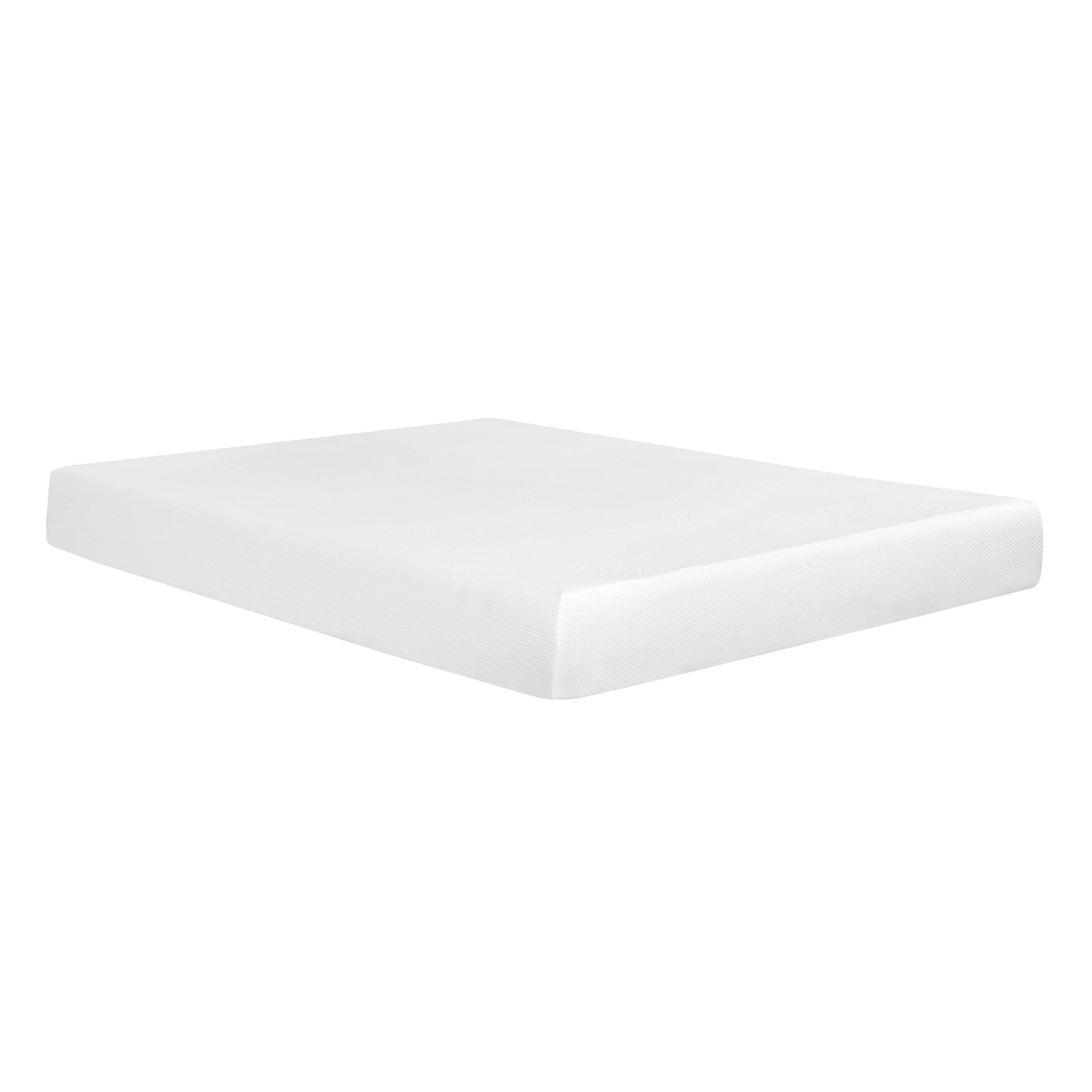 Glintex 8 Inch King Gel Memory Foam Mattress with Aloe Vera Cover and High Density Foam Support ...