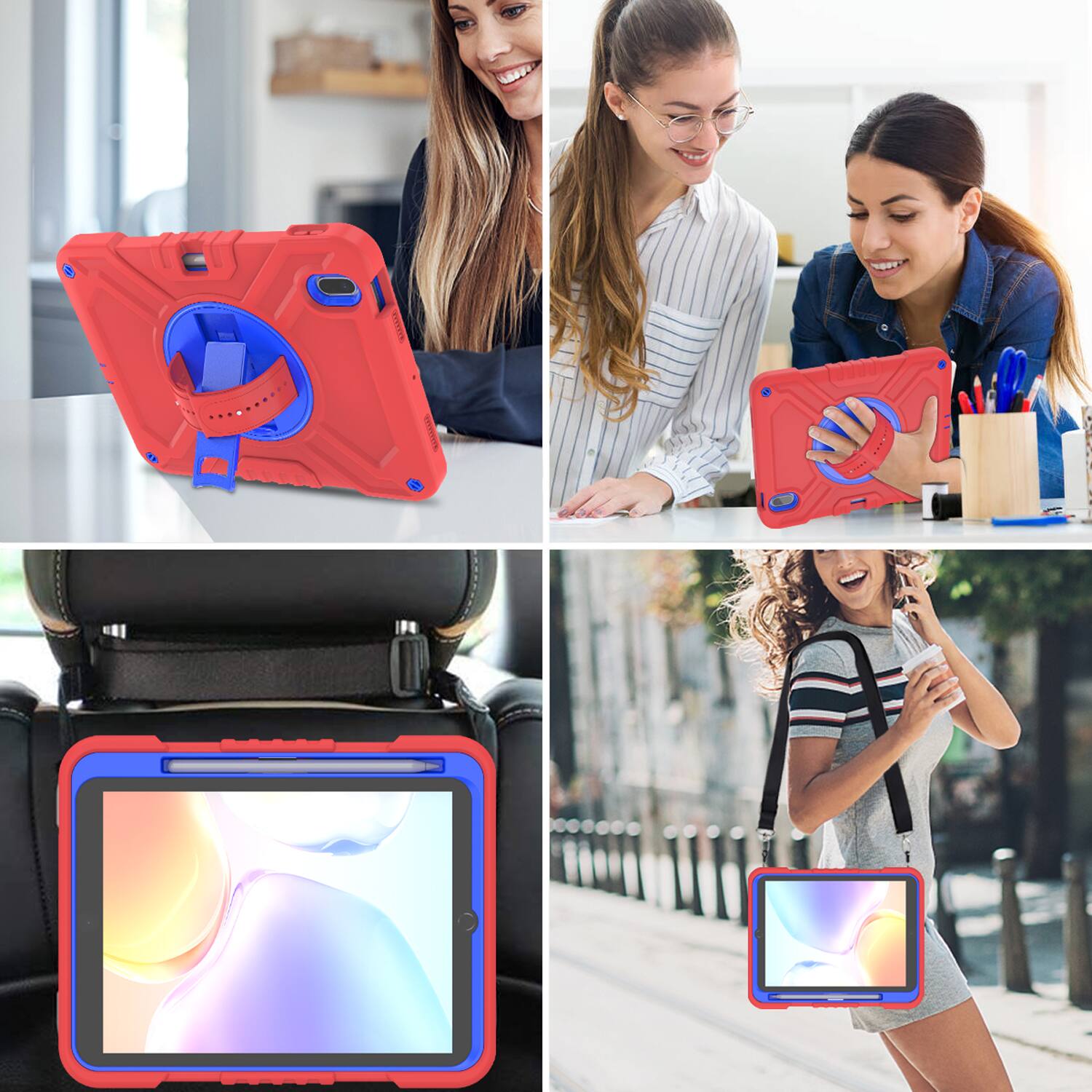 Dteck for Apple iPad (A16) 11" 2025/iPad 10th Gen 10.9 Inch 2022 Rugged ...