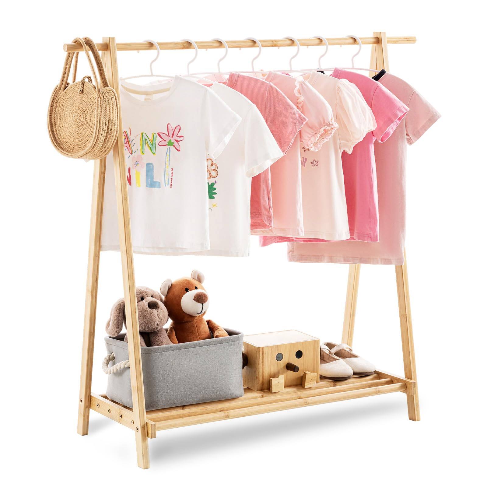 Empire DigiLabs Clothing Rack With Dress Up Dance Costume Garment For ...