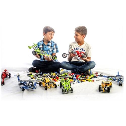 Best Buy: Engino Inventor Series Motorized Set Vibrant Yellow ENG-12030