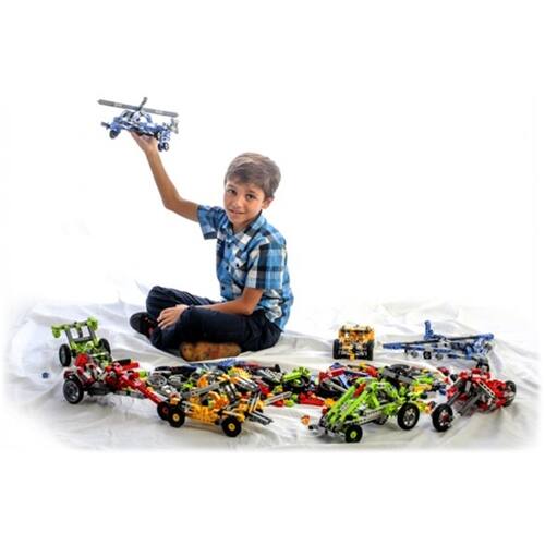 Best Buy: Engino Inventor Series Motorized Set Vibrant Yellow ENG-12030