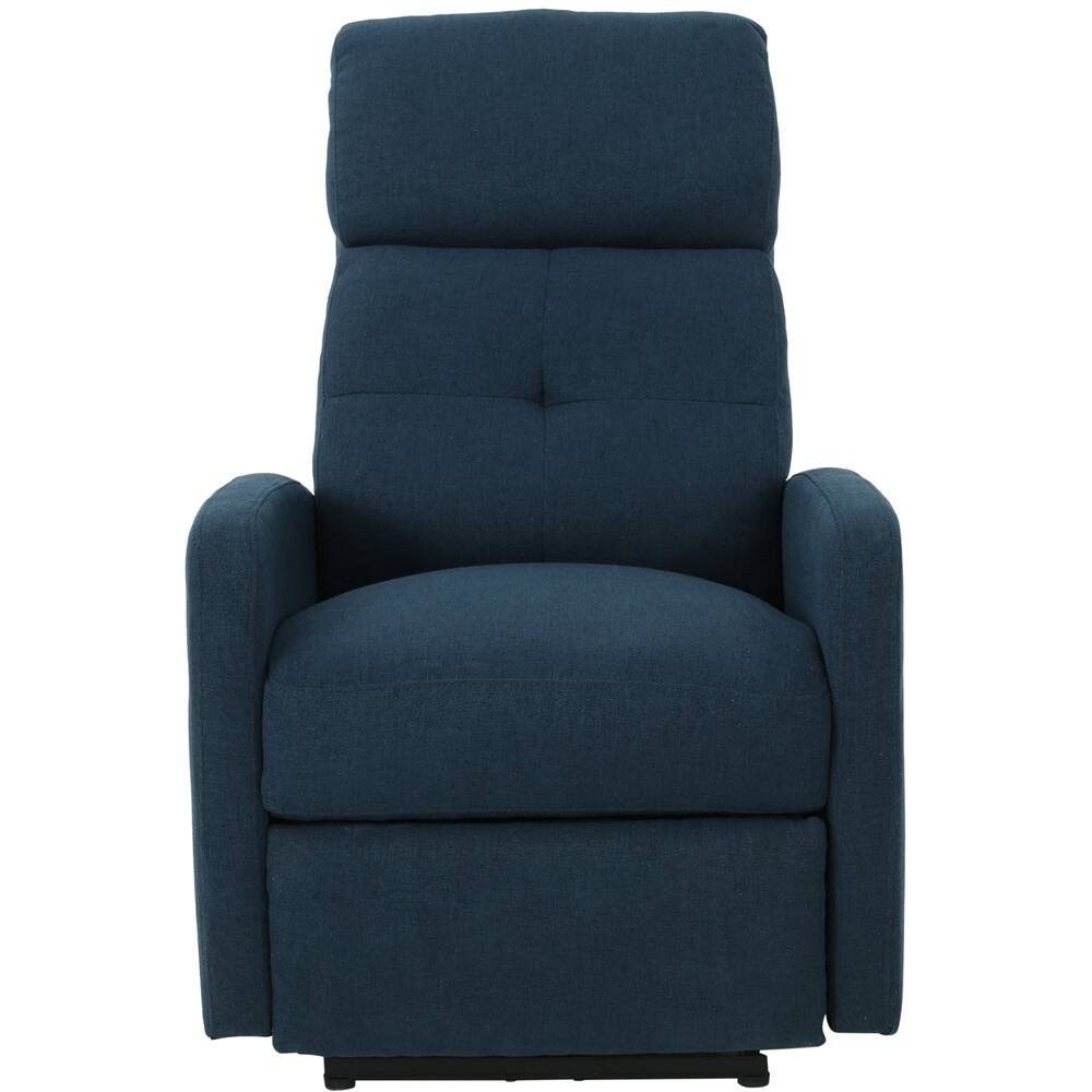 Best Buy: Noble House Gaberville Power Recliner Navy Blue 301896