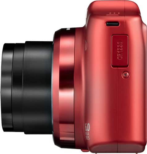 Best Buy: Canon PowerShot SX160 IS 16.0-Megapixel Digital Camera Red ...