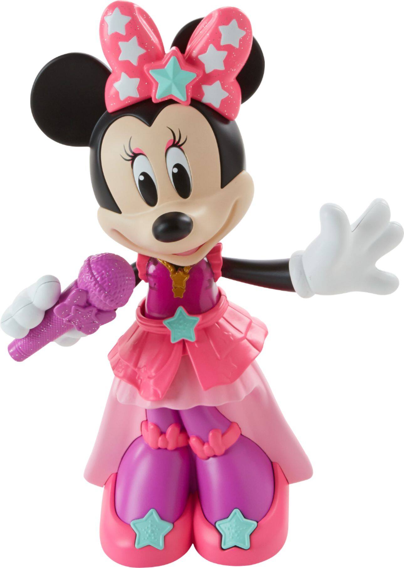 Disney Junior Minnie Mouse Pop Superstar Minnie Pink FPK59 - Best Buy