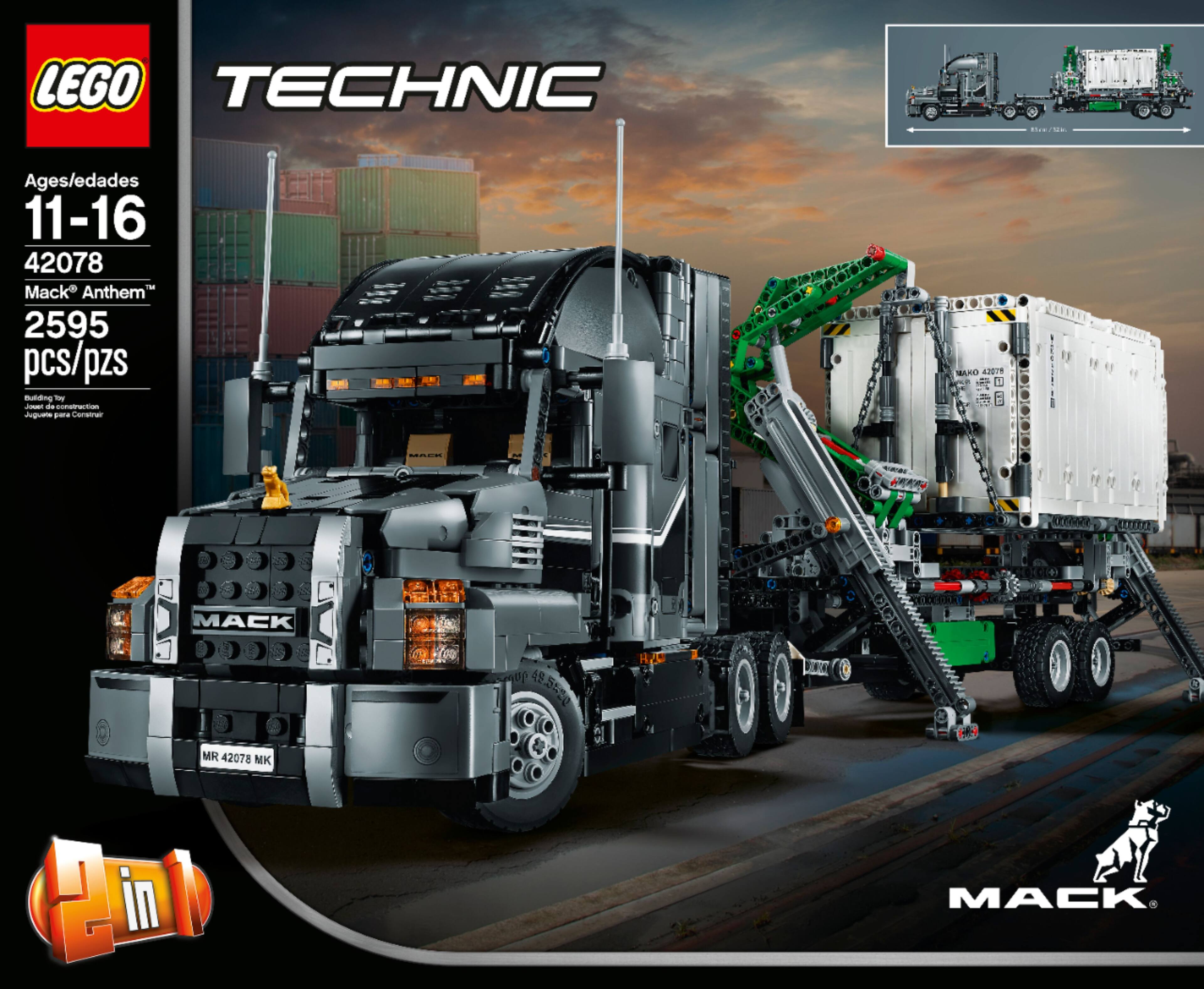 LEGO Technic Mack Anthem 42078 6213707 - Best Buy