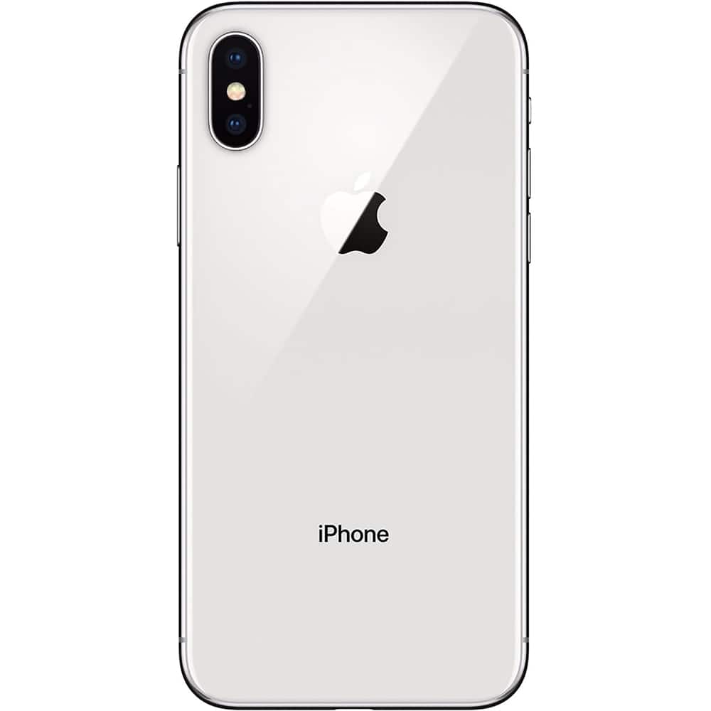 Best Buy: Apple Preowned iPhone X 64GB (Unlocked) Silver X 64GB SILVER CRB