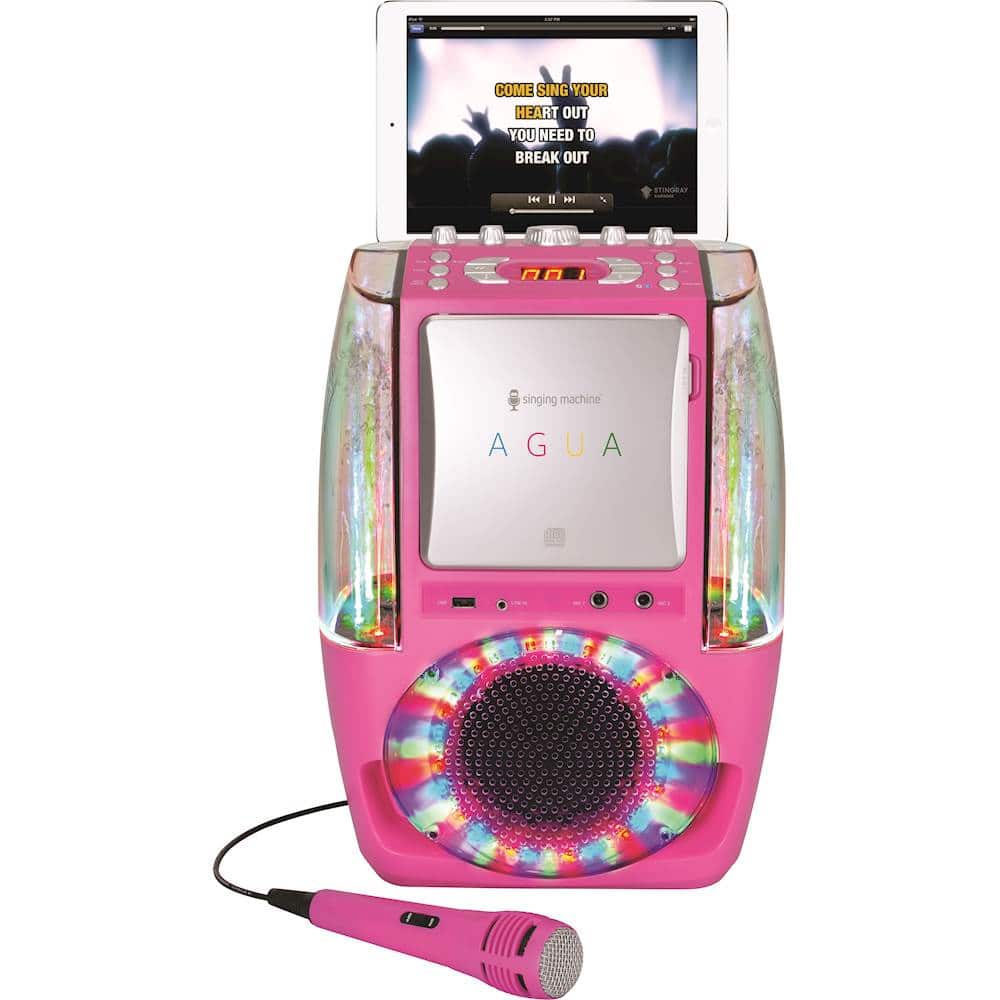Questions and Answers: Singing Machine CD+G Karaoke System Pink ...