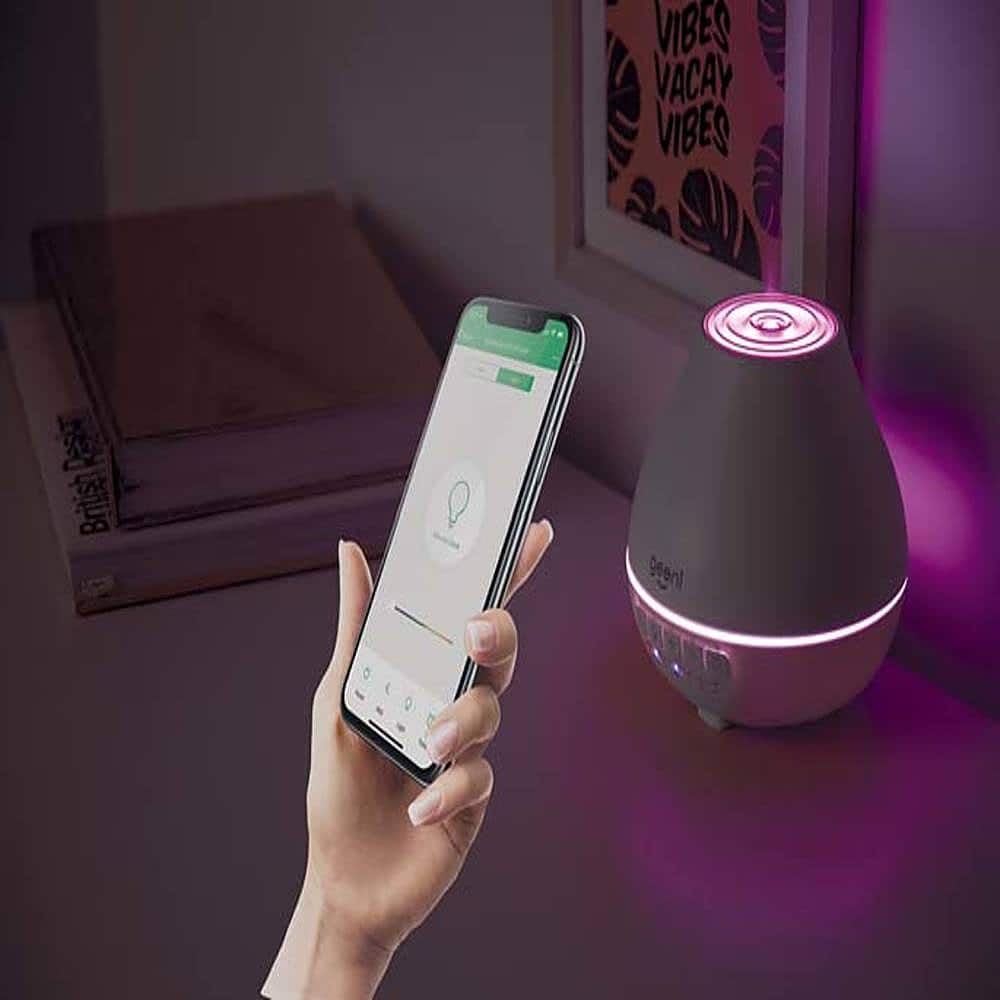 Best Buy: Geeni Smart Wi-Fi Essential Oil Diffuser White GN-WA003-199