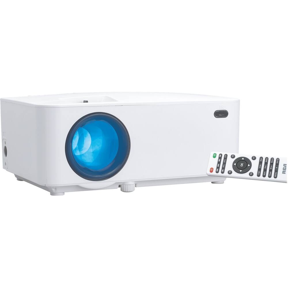 RCA RPJ104 WVGA Wireless LCD Projector White RPJ104 - Best Buy