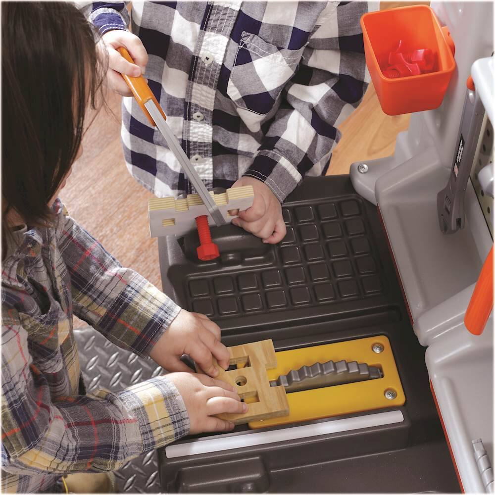 Customer Reviews: Step2 Big Builders Pro Workshop Play Set Brown/Orange ...