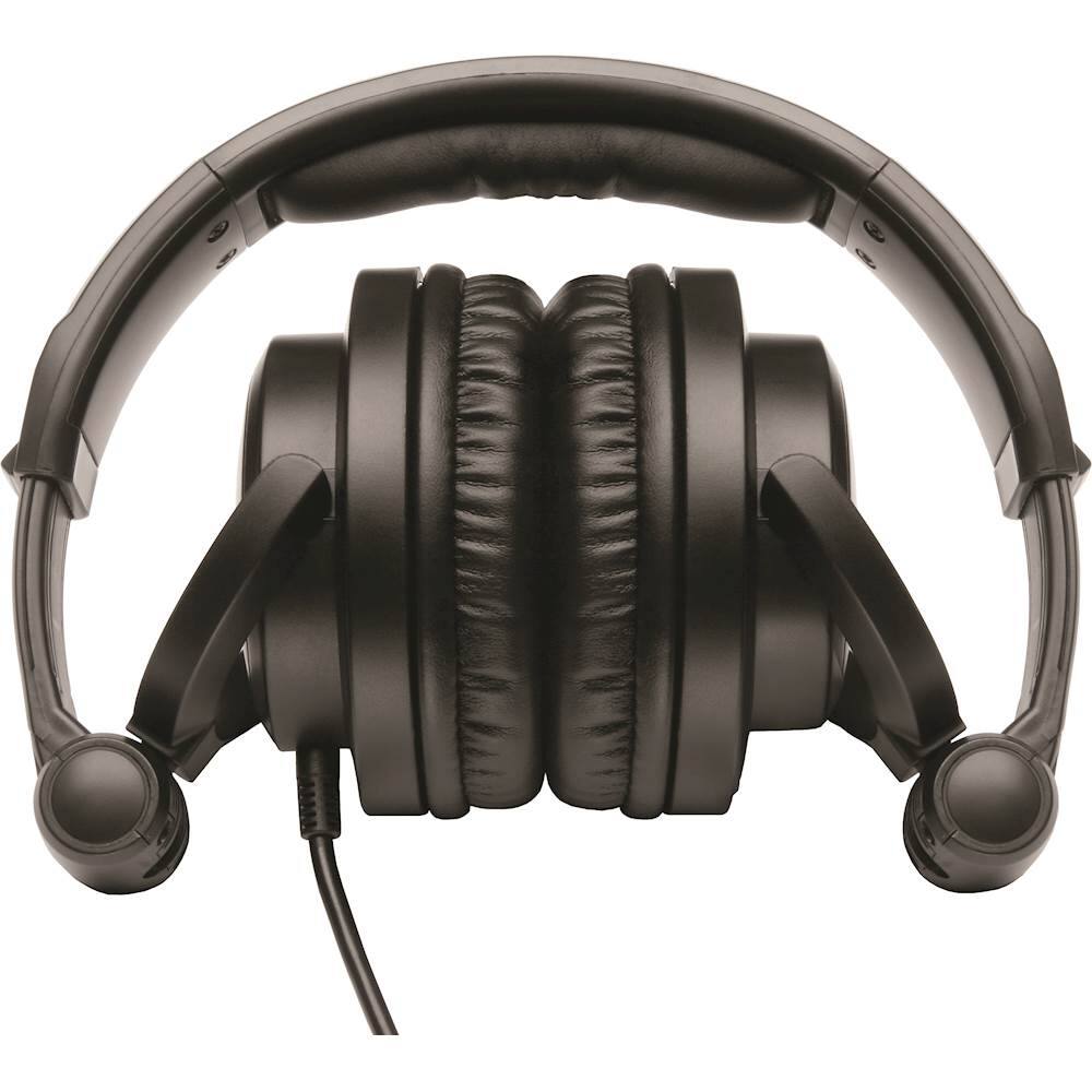 Best Buy: Gemini Professional DJ Headphones Black DJX07