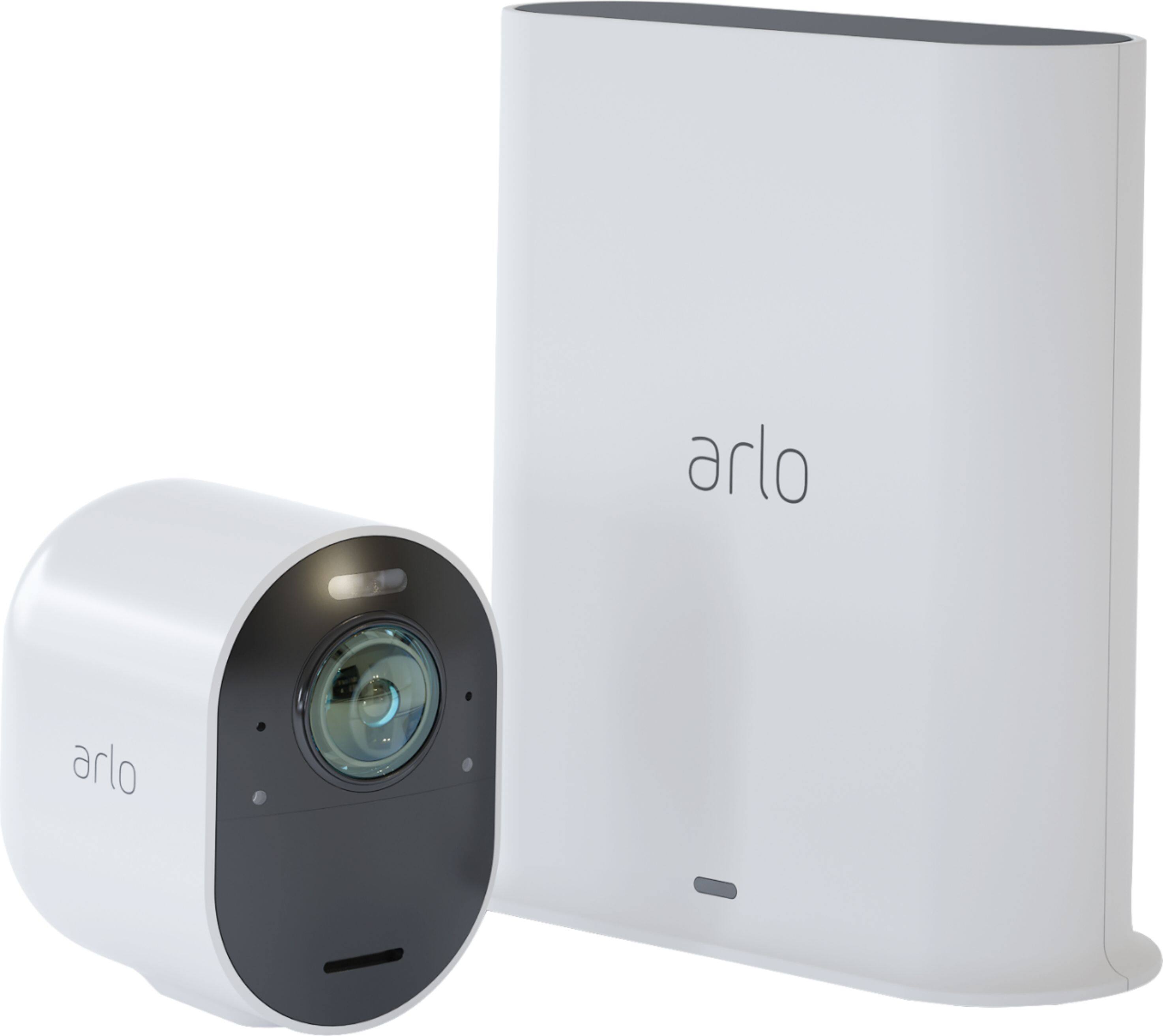 Arlo Ultra Indoor/Outdoor Wire Free 4K HDR Security Camera System VMS5140-100NAS - Best Buy