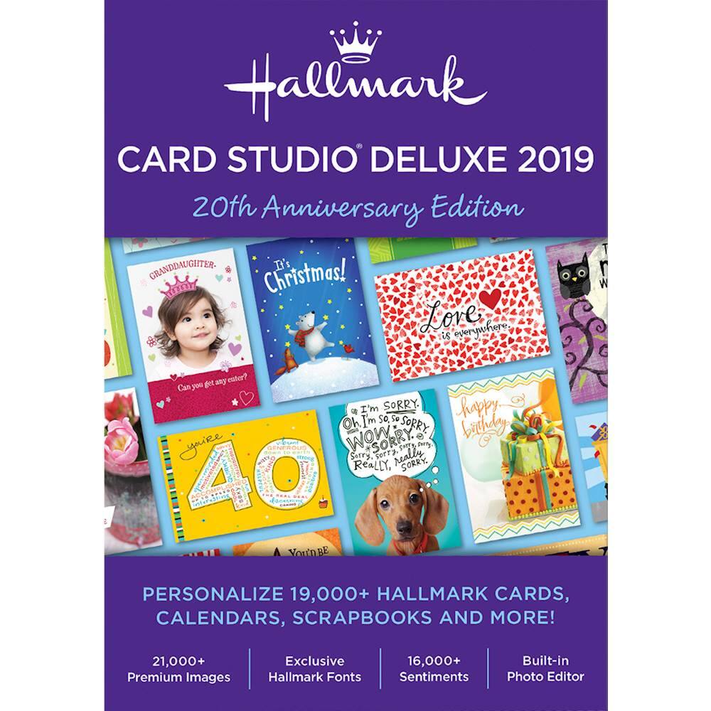 Best Buy: Hallmark Card Studio Deluxe 2019 20th Anniversary Edition ...