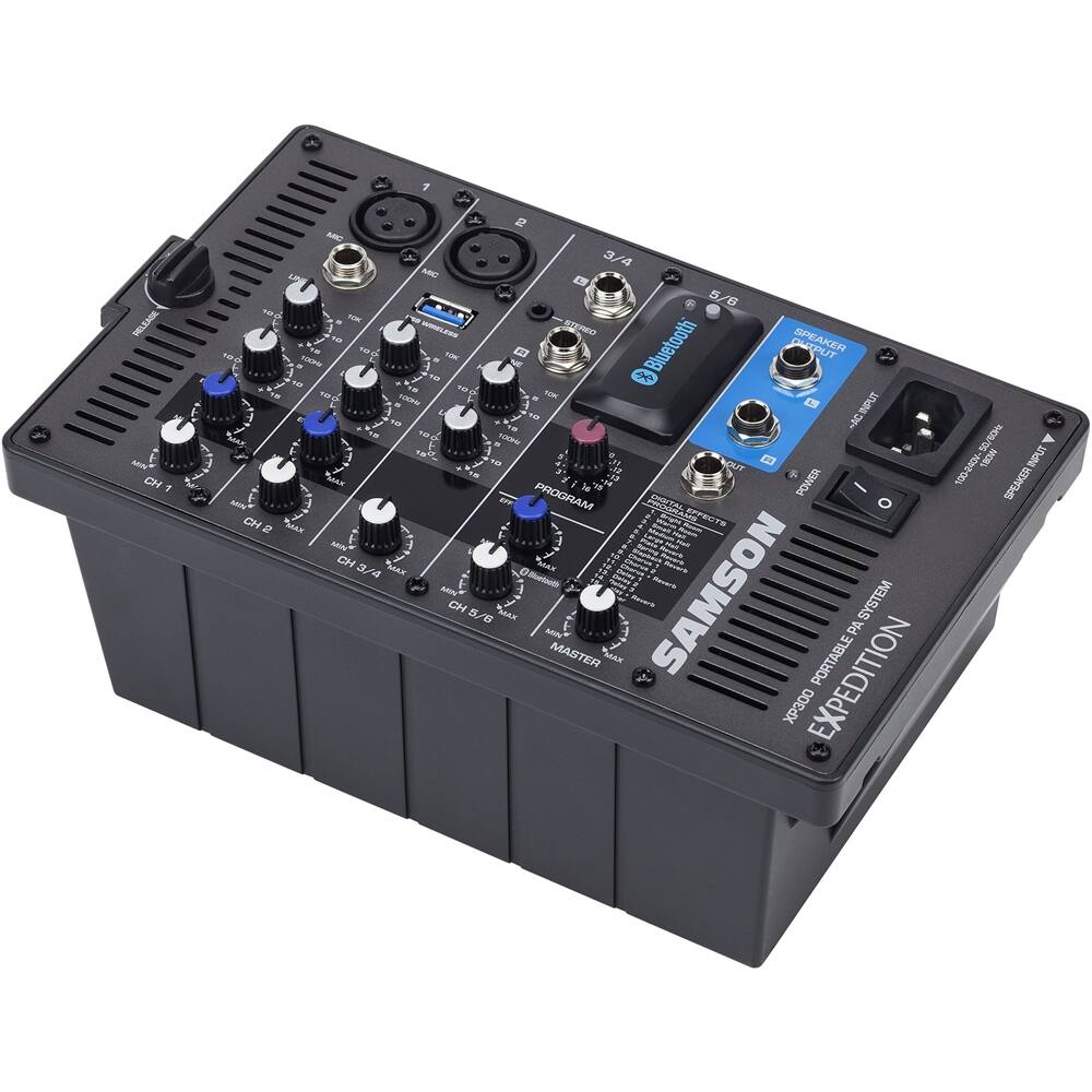 Best Buy: Samson Expedition 6" 300W 2-Way PA Speakers Black SAXP300B