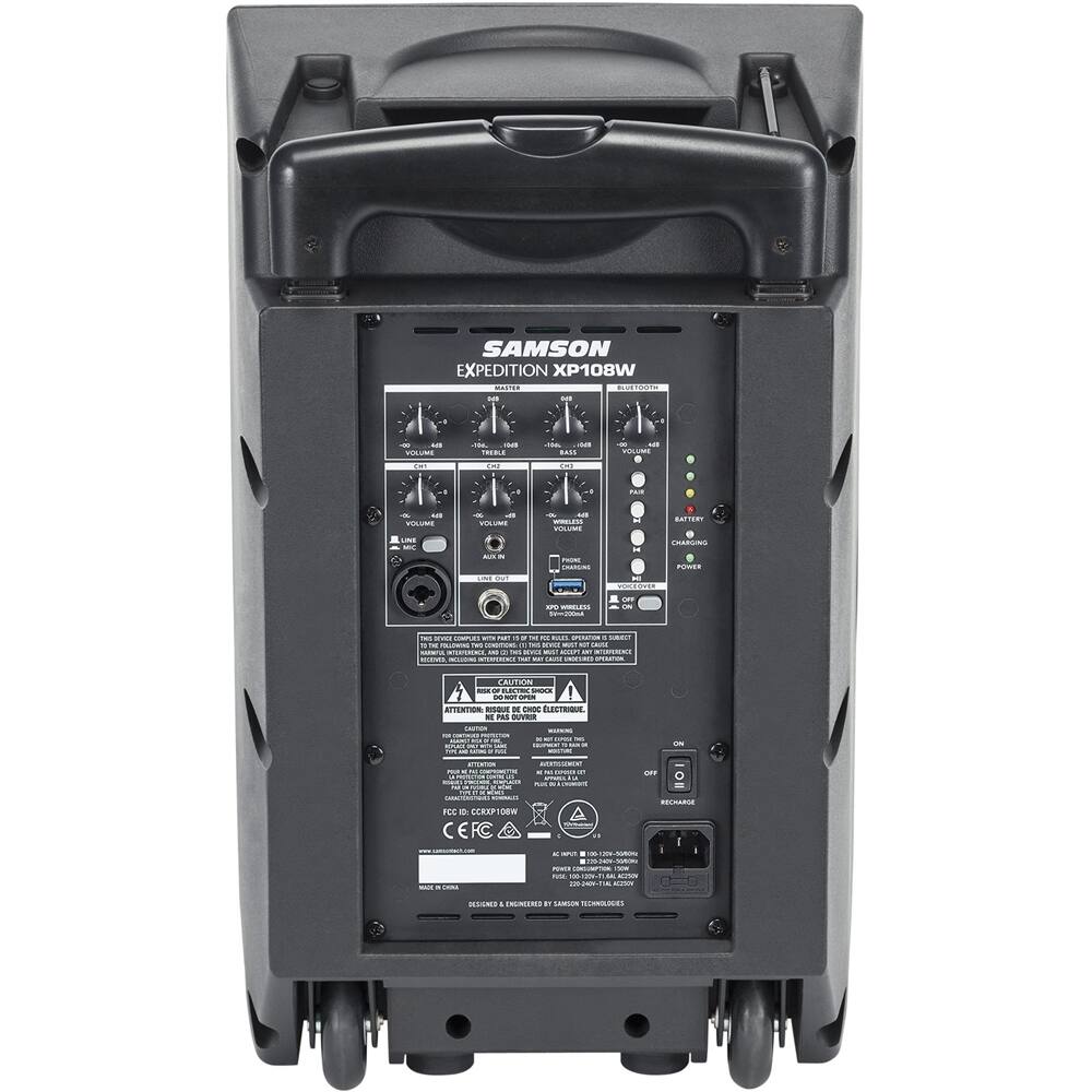 Best Buy: Samson Expedition 8" 200W 2-Way PA Speaker Black SAXP108W-08